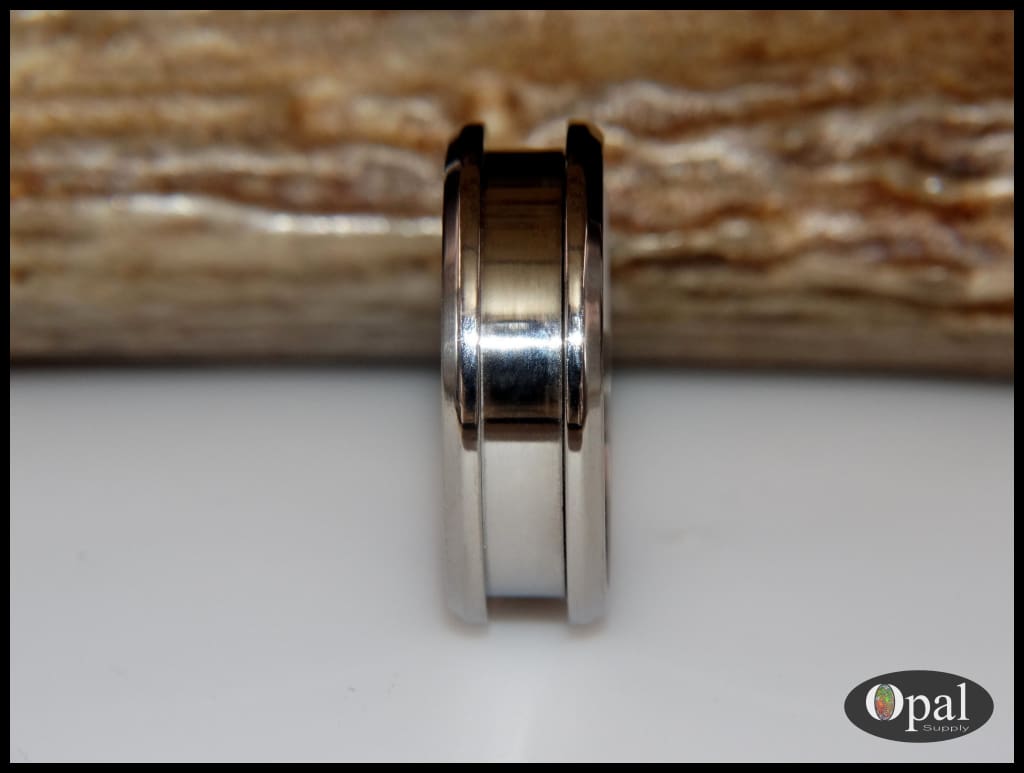 Ring Core Blank Titanium Two-Piece Screw for Inlay – Opal Ring Supply